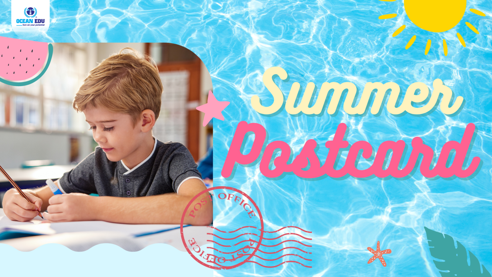 Hướng Dẫn Viết Bưu Thiếp Mùa Hè Bằng Tiếng Anh Cho Trẻ – Summer ...